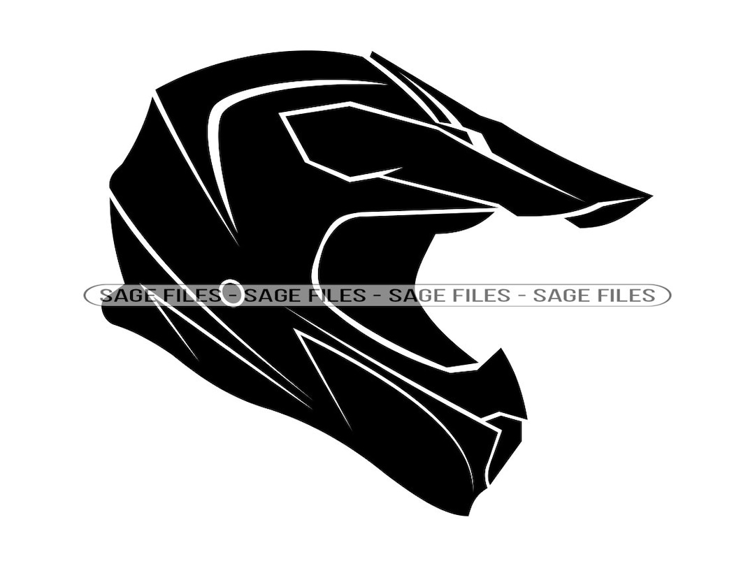 Motorcycle Helmet #3 SVG, Motorcycle Helmet Clipart, Motorcycle Helmet ...