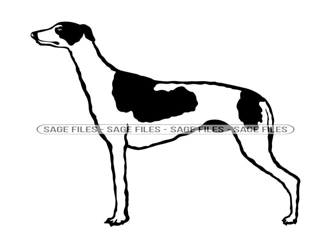 Greyhound SVG Dog Svg Greyhound Clipart Greyhound Files for - Etsy New ...