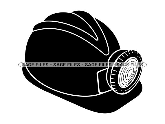 Mining Hat SVG Hard Hat Svg Mining Hat Clipart Mining Hat - Etsy