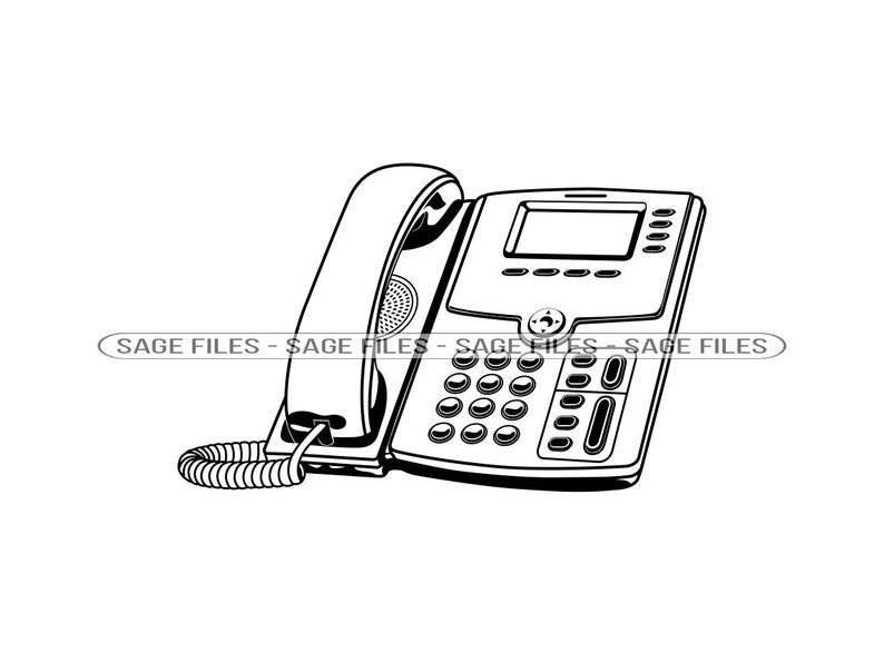 Phone SVG Telephone Svg Phone Clipart Phone Files for - Etsy