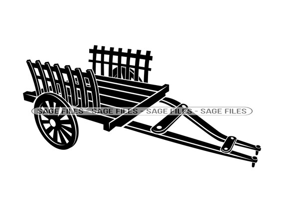 Cart And Bull Clipart