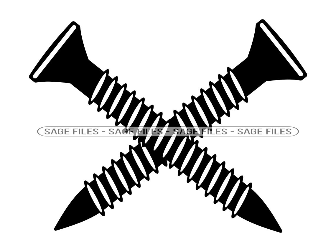 Logo de vis SVG, Handyman Svg, Outils Svg, Réparation Svg, Clipart à ...