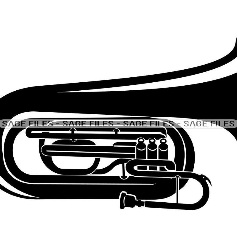Tuba Clipart - Etsy