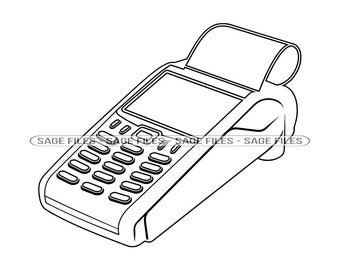 Credit Card Outline - Etsy