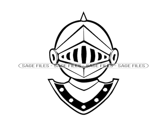 Knight Helmet SVG Knight SVG Armor Svg Warrior Svg Knight - Etsy Finland
