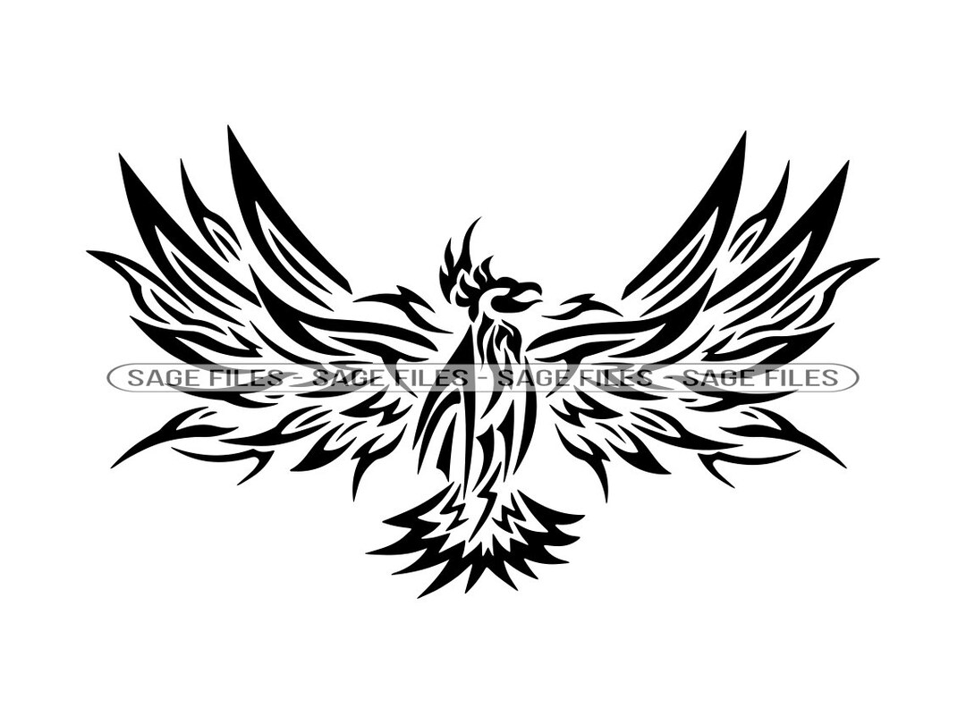Phoenix #4 Svg, Phoenix SVG, Phoenix Clipart, Phoenix Files for Cricut ...