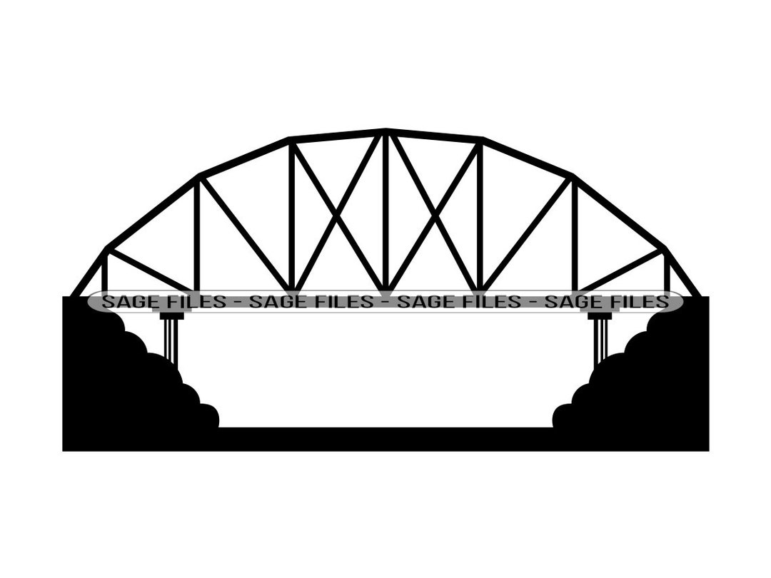 Bridge #5 SVG, Bridge SVG, Bridge Clipart, Bridge Files for Cricut ...