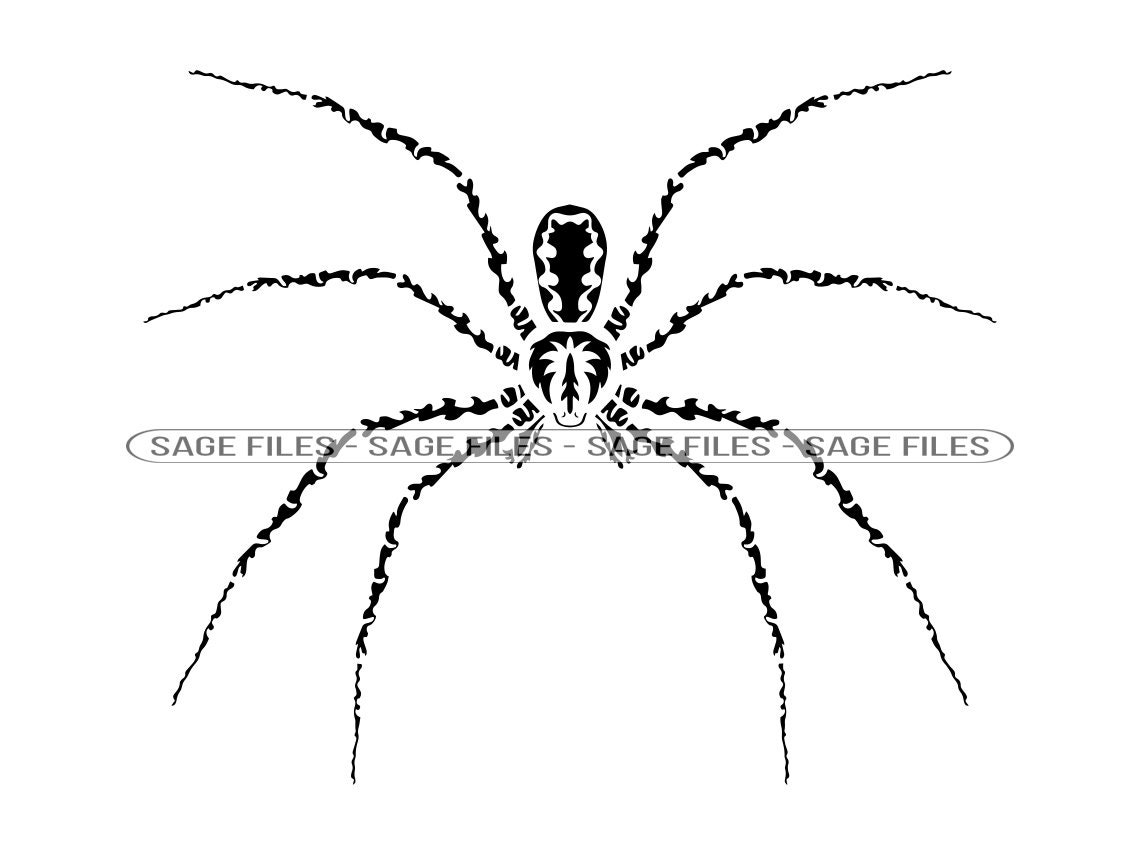 Spider 9 SVG, Spider Svg, Spider LOGO SVG, Spider Clipart, Spider Files ...