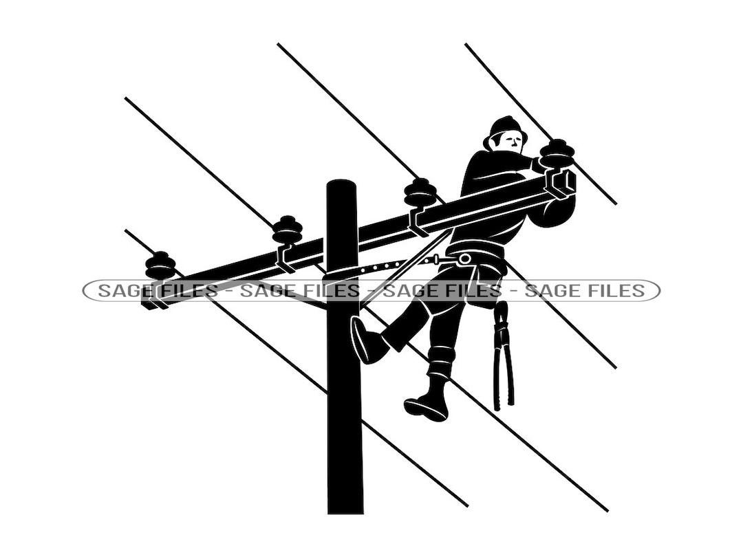 Lineman 3 SVG Lineman SVG Lineworker Svg Lineman Clipart - Etsy