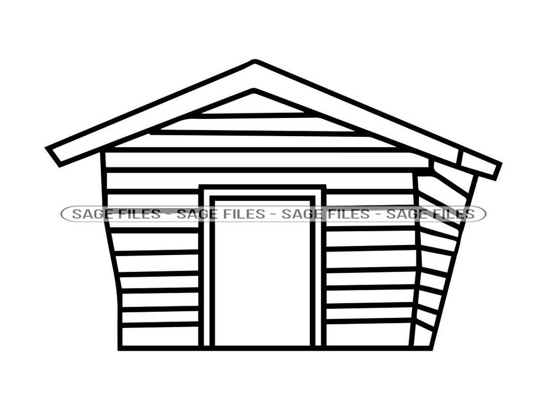 Shack 2 SVG Shack SVG House Svg Wood Cabin Svg Shack - Etsy