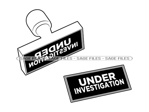 Under Investigation 2 SVG Detective Svg Audit Svg Crime - Etsy