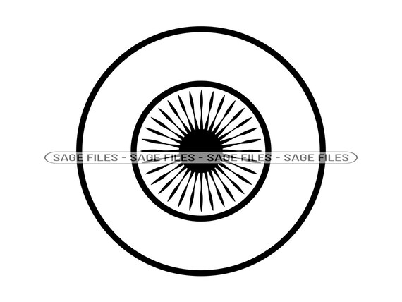 Eyeball Svg Eye Svg Vision Svg Eyeball Clipart Eyeball - Etsy