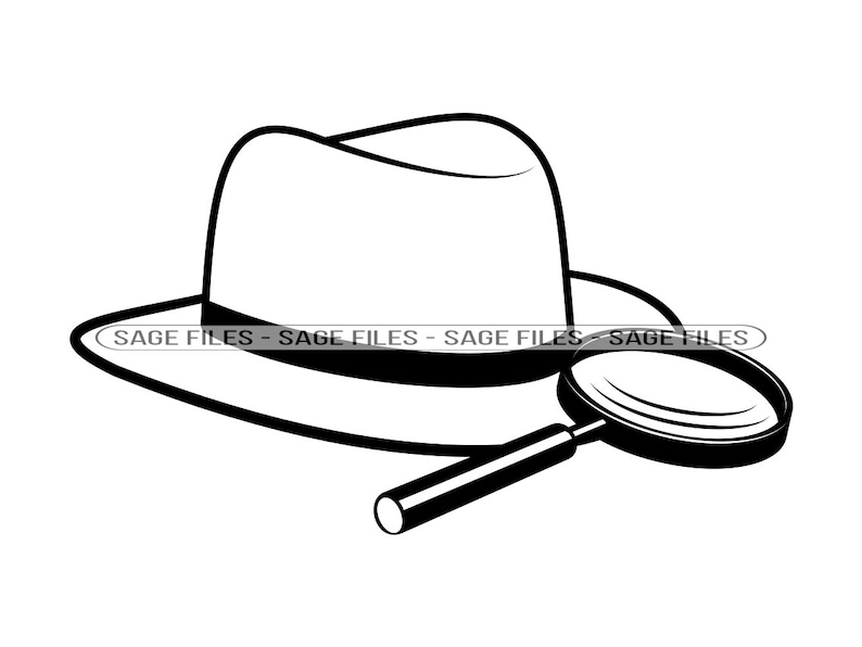 Detective 2 SVG, Detective SVG, Investigation Svg, Crime Svg, Detective ...