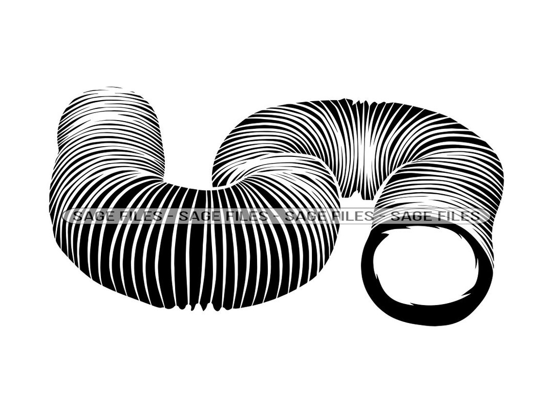 Exhaust Ventilation Pipe 2 SVG, HVAC Svg, Exhaust Ventilation Pipe ...