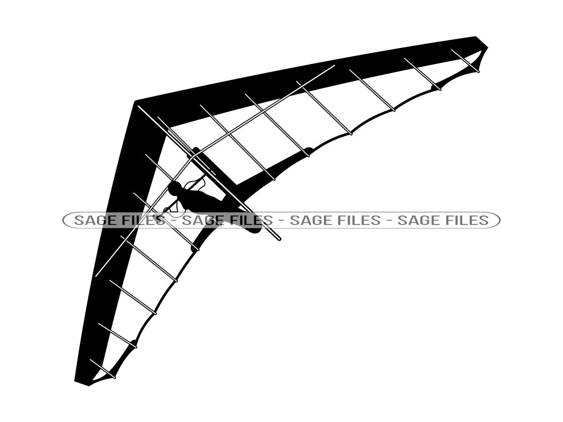 Hang Glider Drawing
