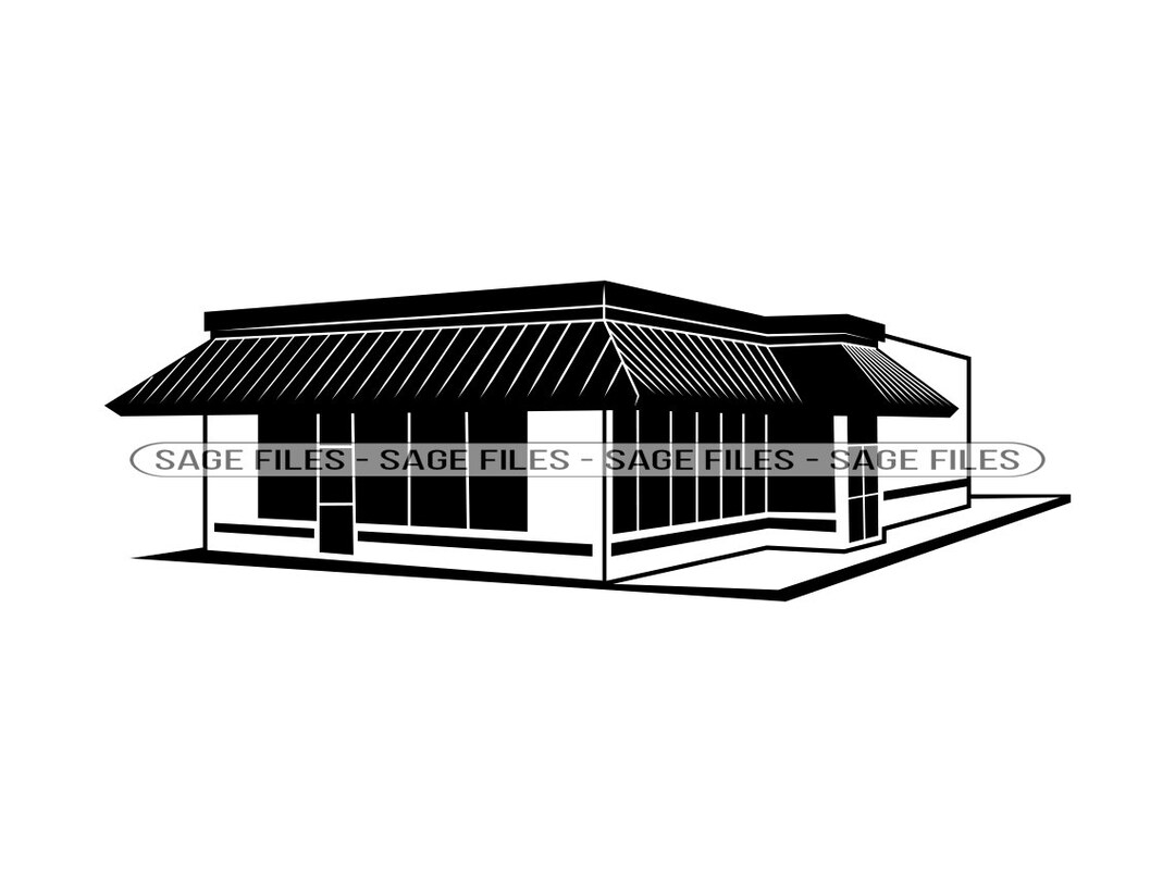 Restaurant 2 SVG, Restaurant SVG, Franchise SVG, Fast Food Svg ...