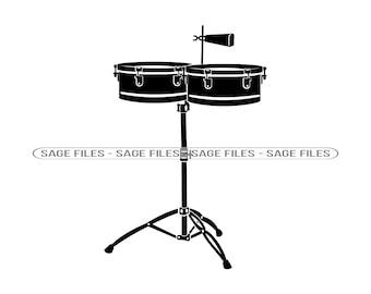 Timbales Clip Art - Etsy