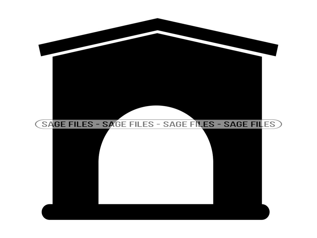 Dog House SVG, Dog House Clipart, Dog House Files for Cricut, Dog House ...