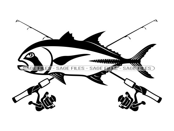 Giant Trevally Logo Giant Trevally Fine Art Print – Garrison Doctor