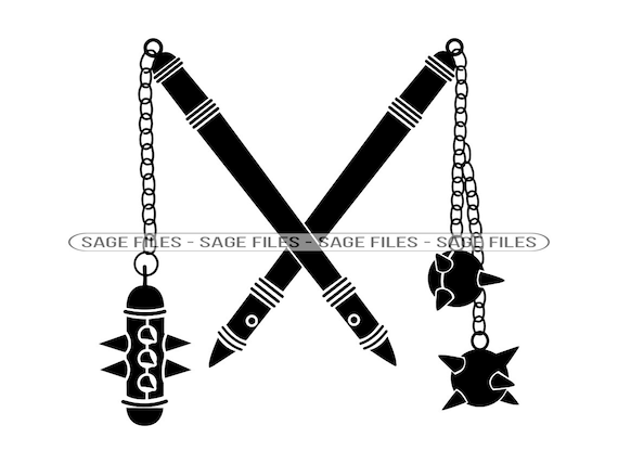 Mace Logo SVG Mace SVG Medieval Weapon Svg Mace Clipart - Etsy