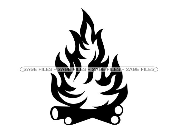 Campfire 4 SVG Campfire SVG Bonfire SVG Camping Svg - Etsy Australia