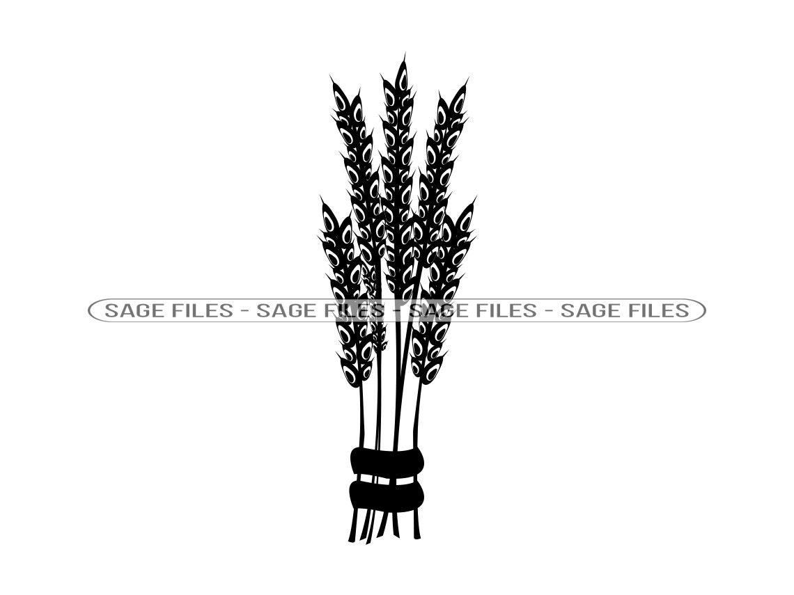 Blé 4 SVG Blé Svg Grain Svg Clipart de blé Fichiers de - Etsy France