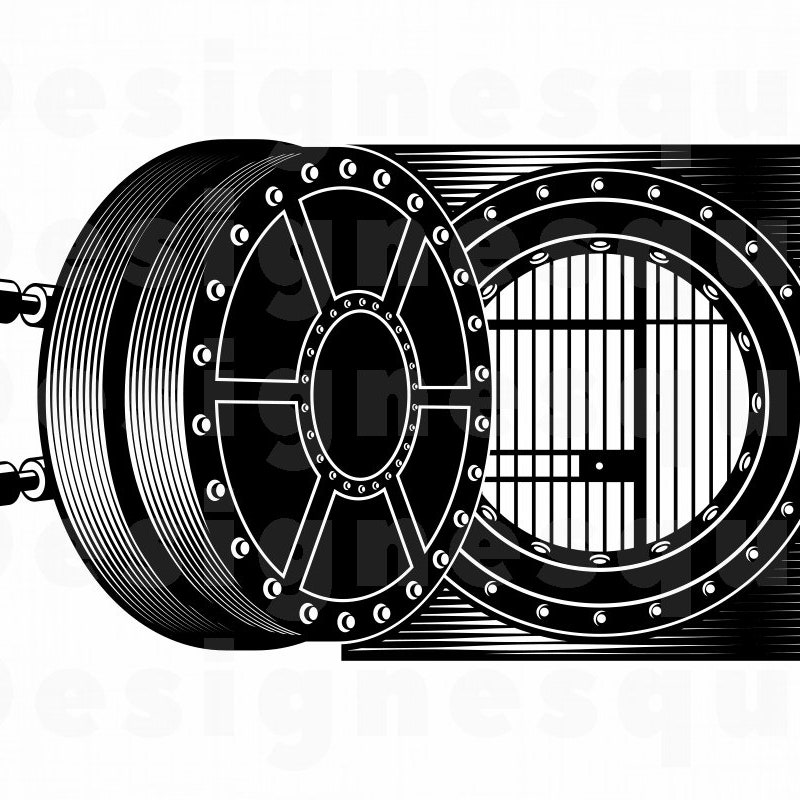 Bank Vault Templates - Etsy