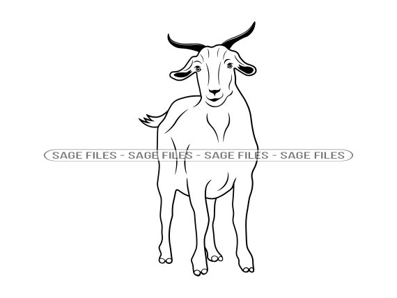 Goat 5 SVG Goat SVG Goat PNG Goat Design Goat Clipart - Etsy