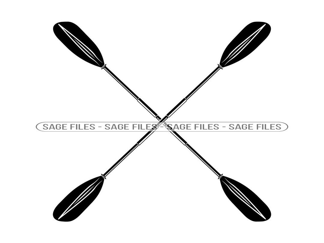Kajak Logo #2 SVG, Kayaking Svg, Kayak Paddle Svg, Kayaking Clipart ...