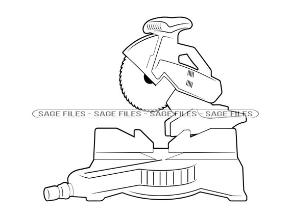 Miter Saw Clip Art