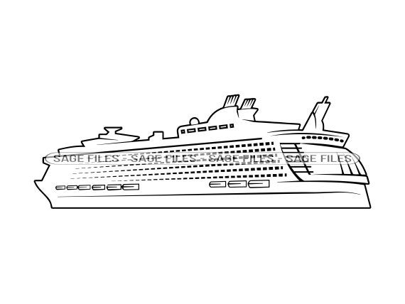 Cruise Ship Outline