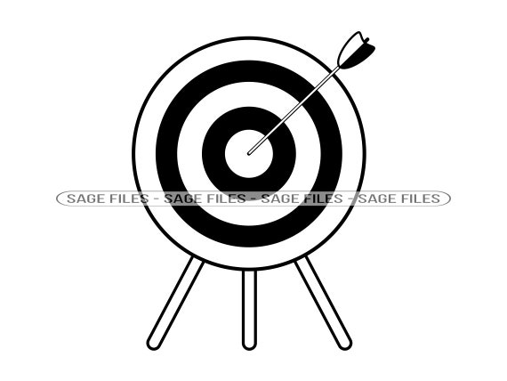Archery 2 SVG Archery Svg Archery Target SVG Bullseye Svg - Etsy