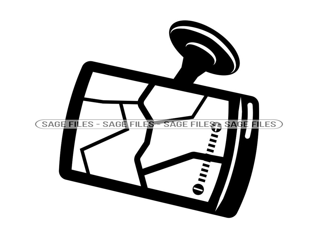 GPS Svg, Navigation Svg, Driving Svg, GPS Clipart, GPS Files for Cricut ...