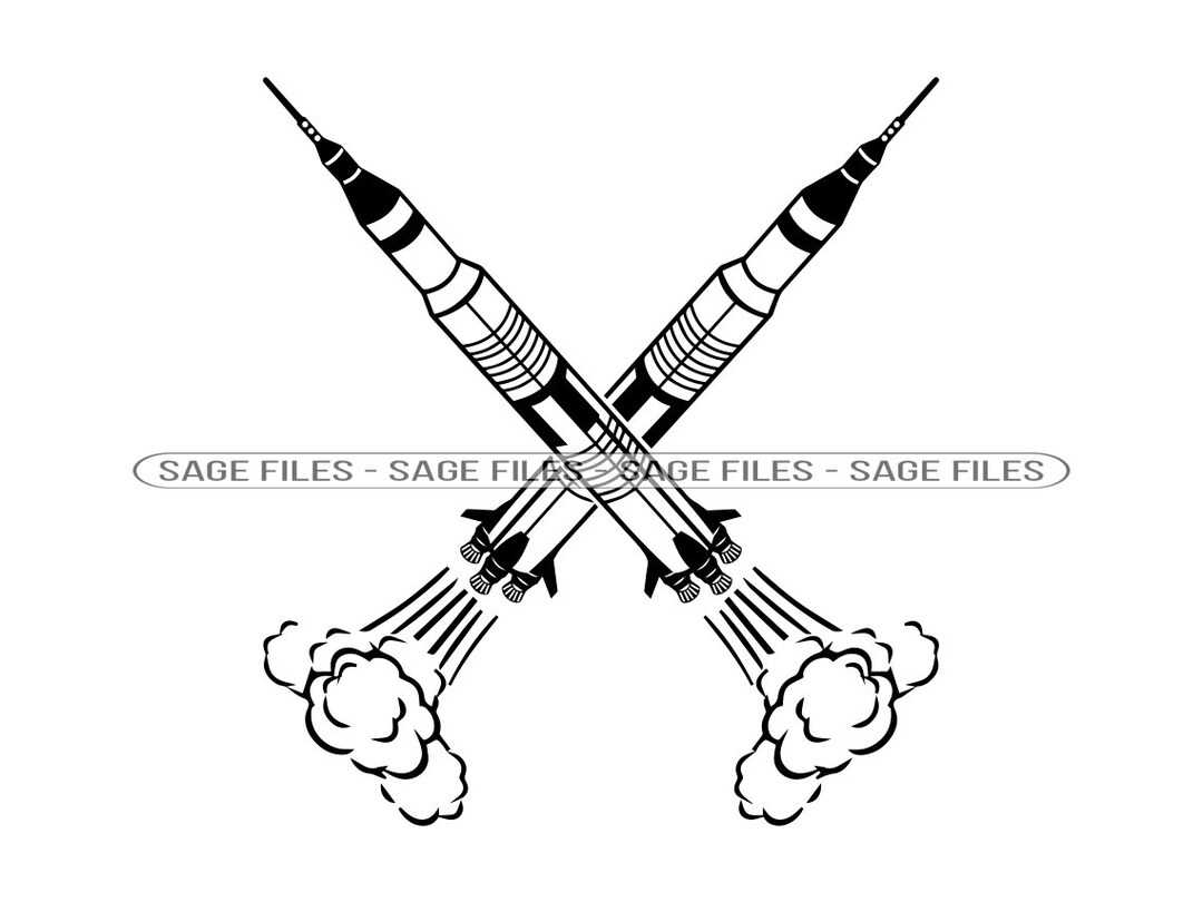 Rocket Launch Logo SVG, Rocket Svg, Rocketship Svg, Space Ship Svg ...