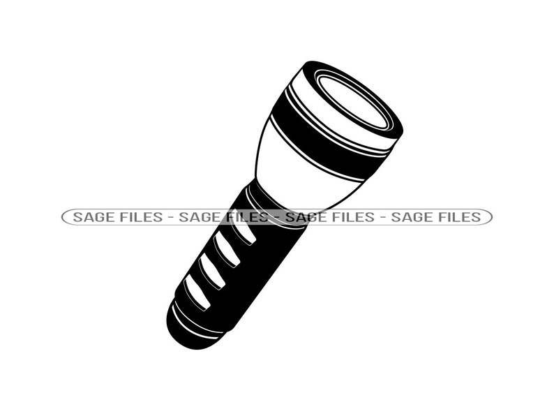 Flashlight 2 SVG Flashlight SVG Flashlight Clipart - Etsy