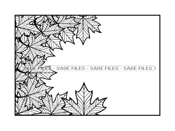Autumn Banner SVG Autumn Svg Fall Svg Maple Leaf Svg - Etsy