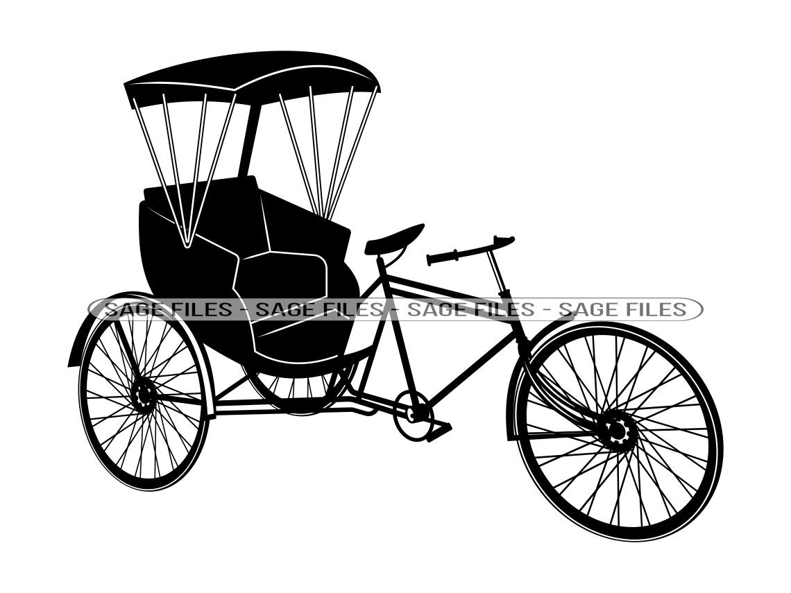 Rickshaw Clipart