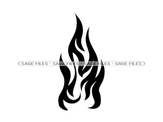 Flame 11 SVG Flame SVG Fire SVG Flame Clipart Fire - Etsy
