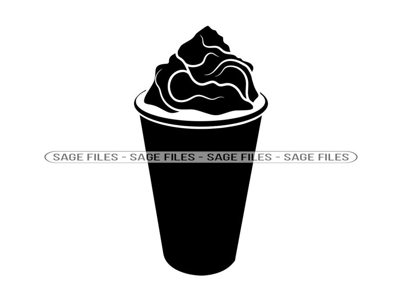 Latte 2 SVG Latte SVG Coffee Svg Latte Clipart Latte - Etsy