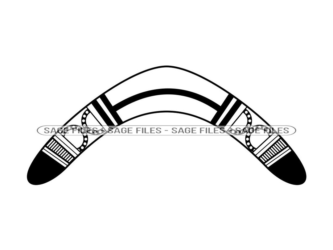 Boomerang #2 SVG, Boomerang SVG, Boomerang Clipart, Boomerang Files for ...