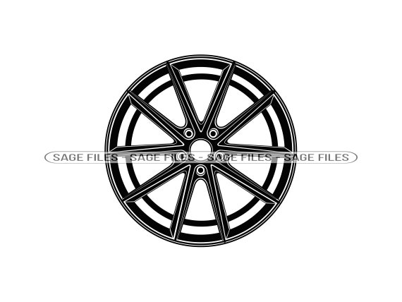Car Rim SVG Wheel Svg Tire Svg Body Shop Svg Car Wheel - Etsy