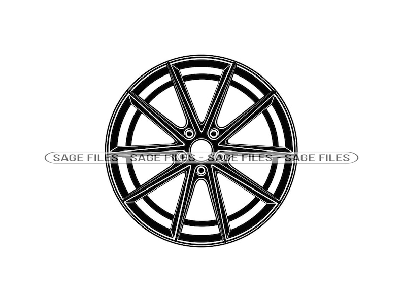 Car Rim SVG, Wheel Svg, Tire Svg, Body Shop Svg, Car Wheel Svg, Clipart ...
