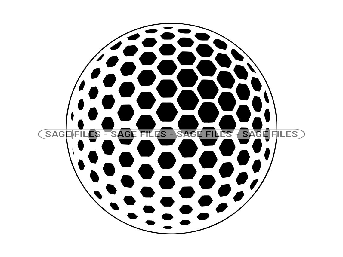 Golf Ball #8 SVG, Golf Ball SVG, Golf Svg, Golf Ball Clipart, Golf Ball ...