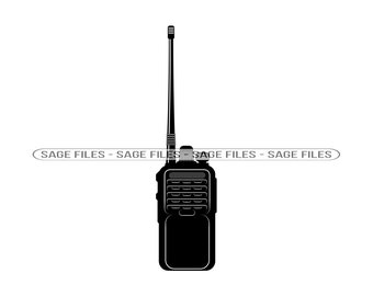 Portable Radio Svg - Etsy