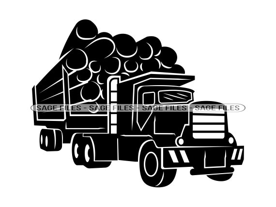 Logging Truck 7 SVG Truck SVG Trucking Svg Logging Svg - Etsy