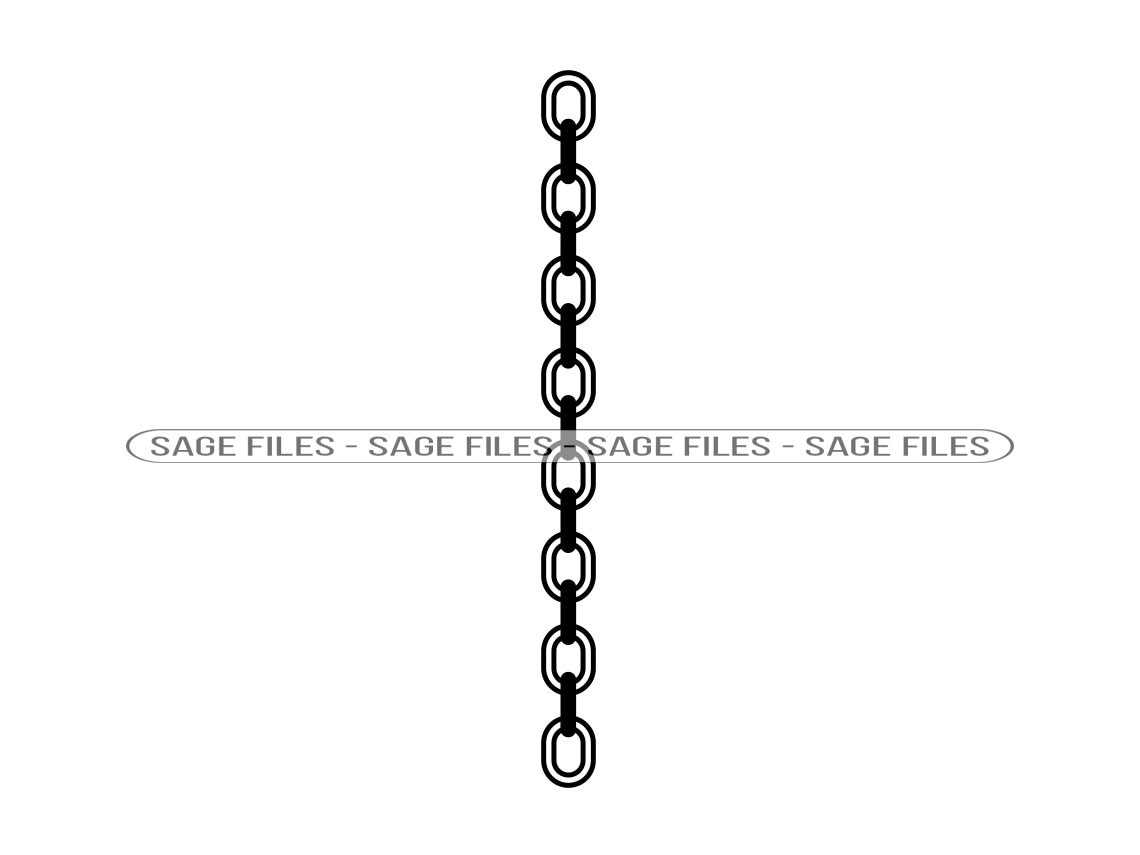 Chain 6 SVG, Chain Svg, Link Svg, Chain Clipart, Chain Files for Cricut ...