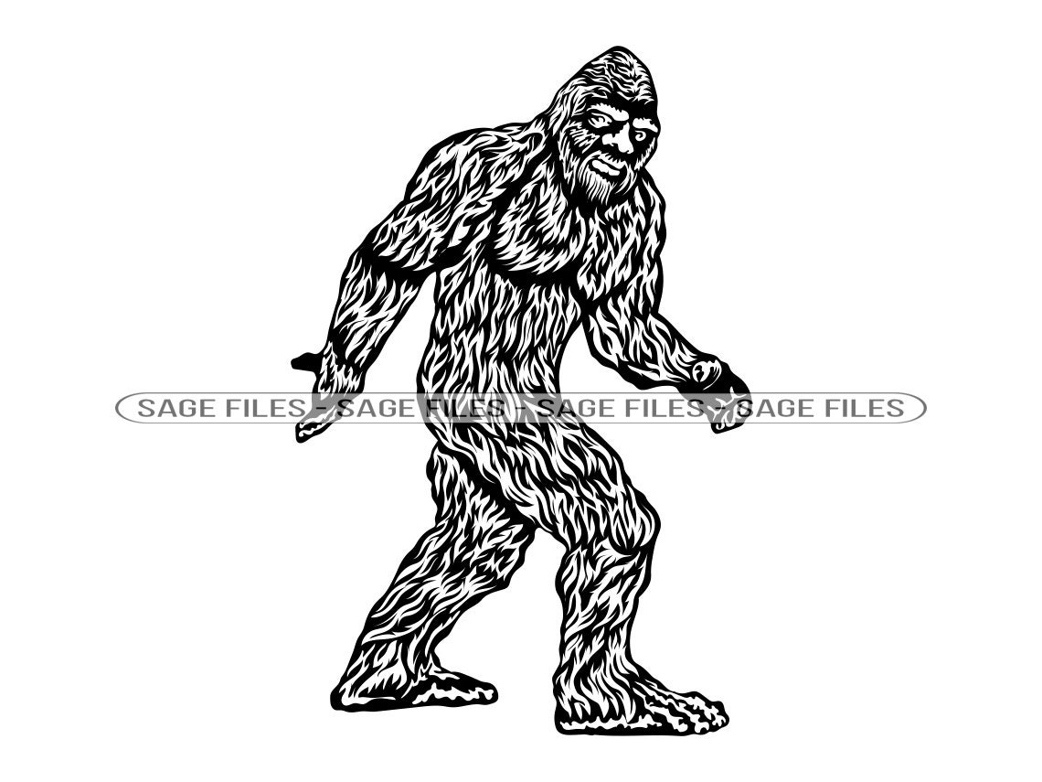 Sasquatch Clipart