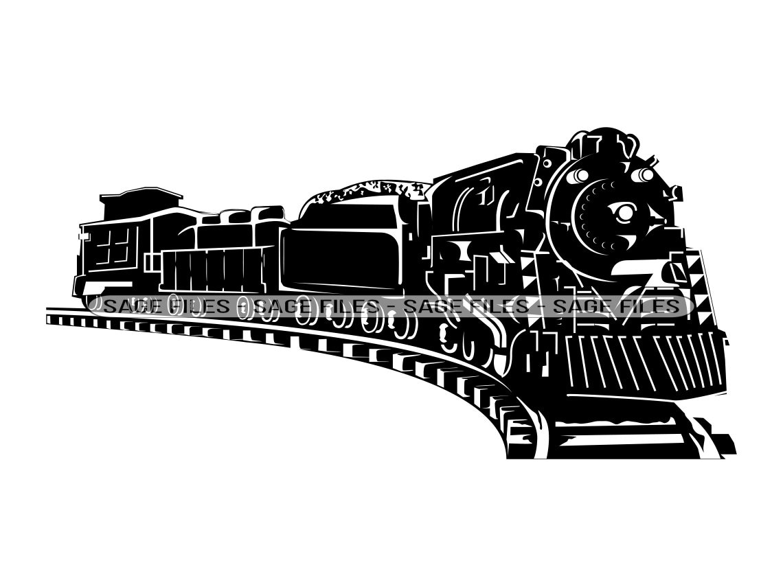 Train 11 SVG, Train Svg, Steam Engine, Locomotive, Train Clipart, Train ...