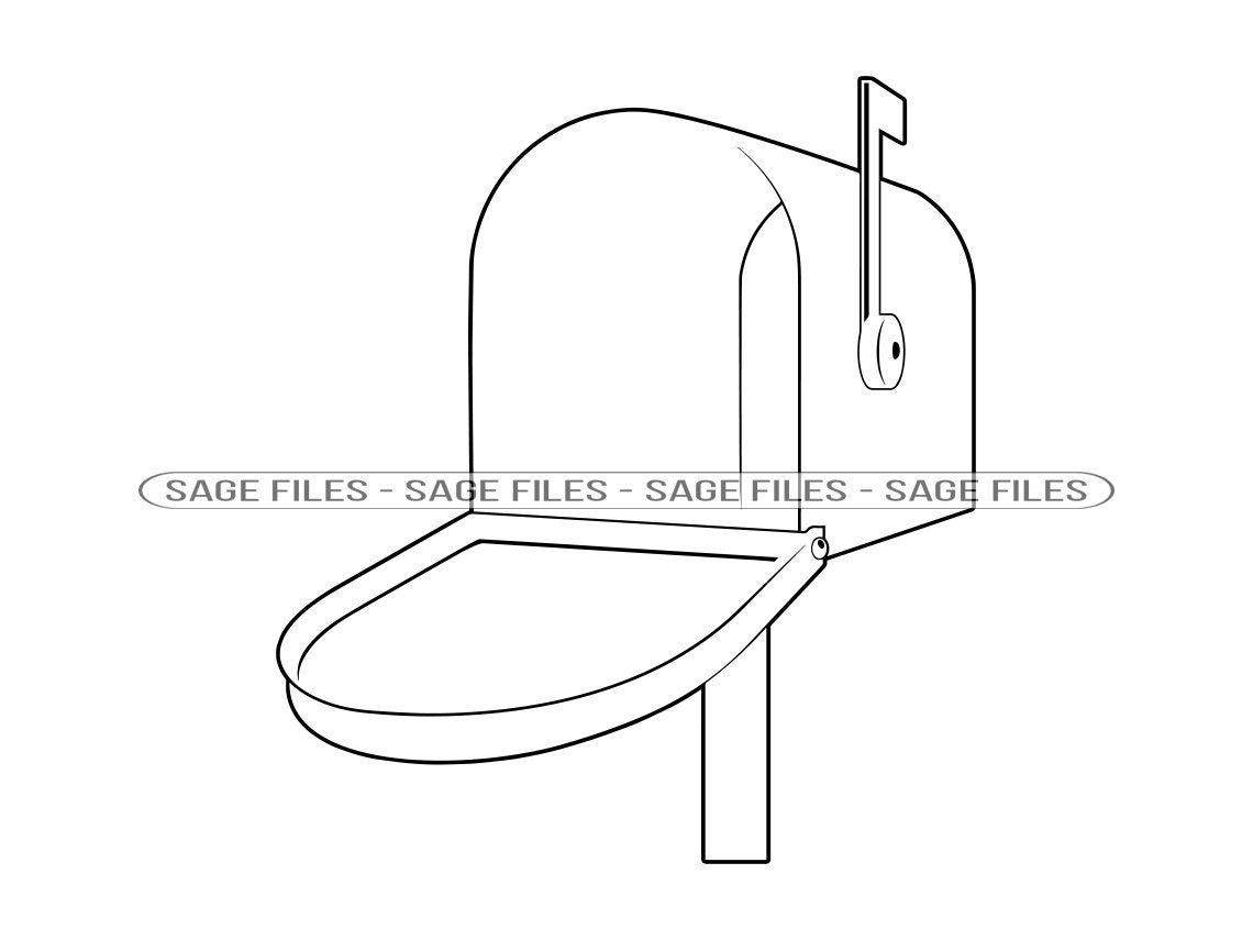 Mail SVG Mailbox Svg Mail Clipart Mail Files for Cricut - Etsy