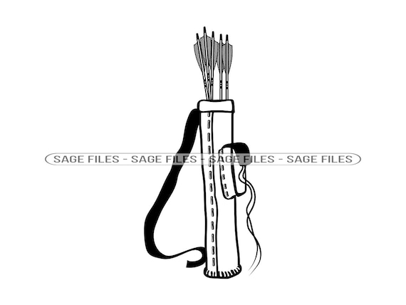 Quiver Clip Art And Stock Illustrations 382 Quiver Eps